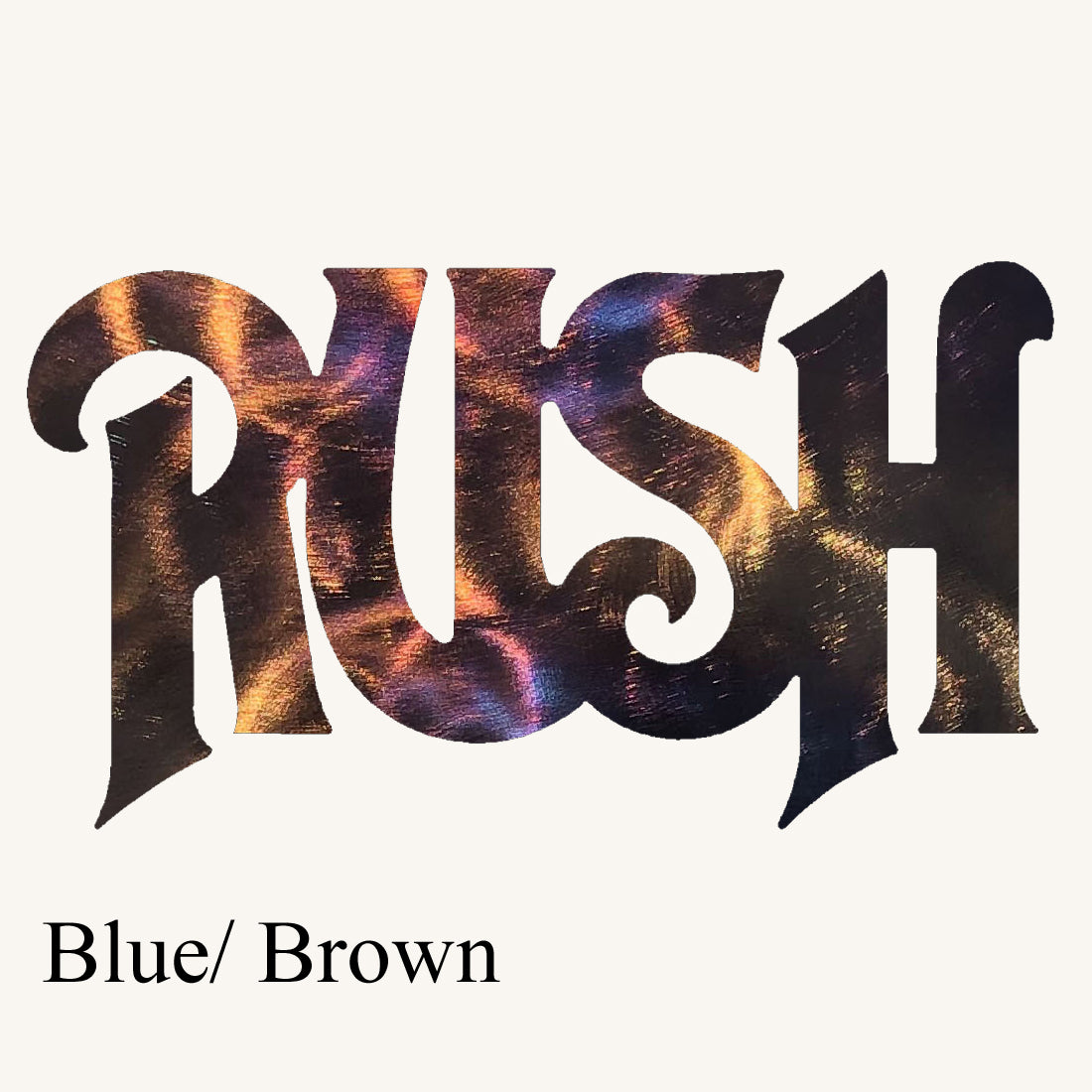 Rush Logo Metal Art – Mountain Metal Arts