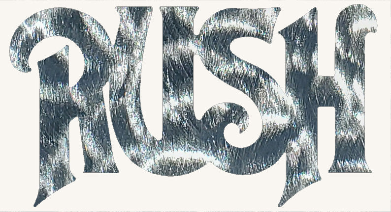 Rush Logo Metal Art – Mountain Metal Arts