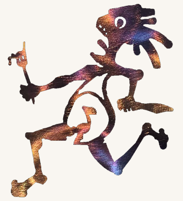 Widespread Panic Note Eater Metal Art – Mountain Metal Arts